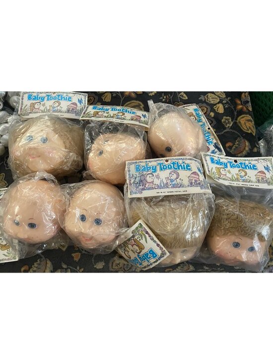 Mangelsen's | Toys | Little Toothie Baby Doll Heads 98s Vintage Lot Diy ...